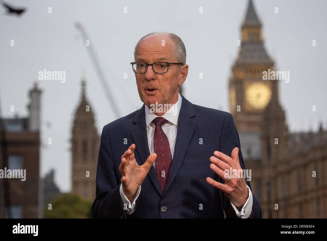 London, England, UK. 1st Sep, 2023. Minister for Schools NICK GIBB is ...
