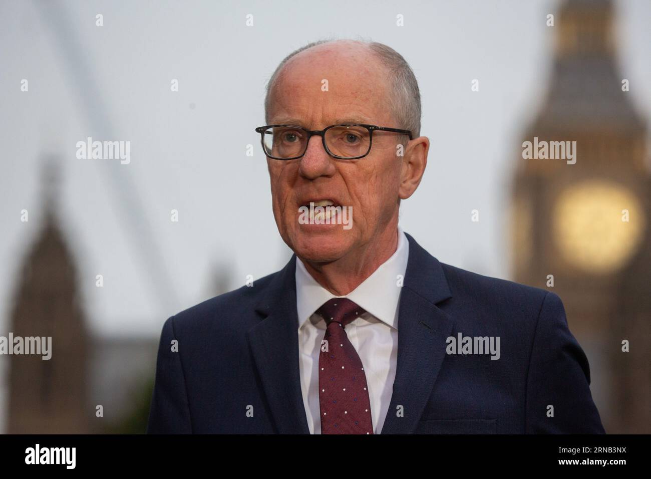 London, England, UK. 1st Sep, 2023. Minister for Schools NICK GIBB is ...