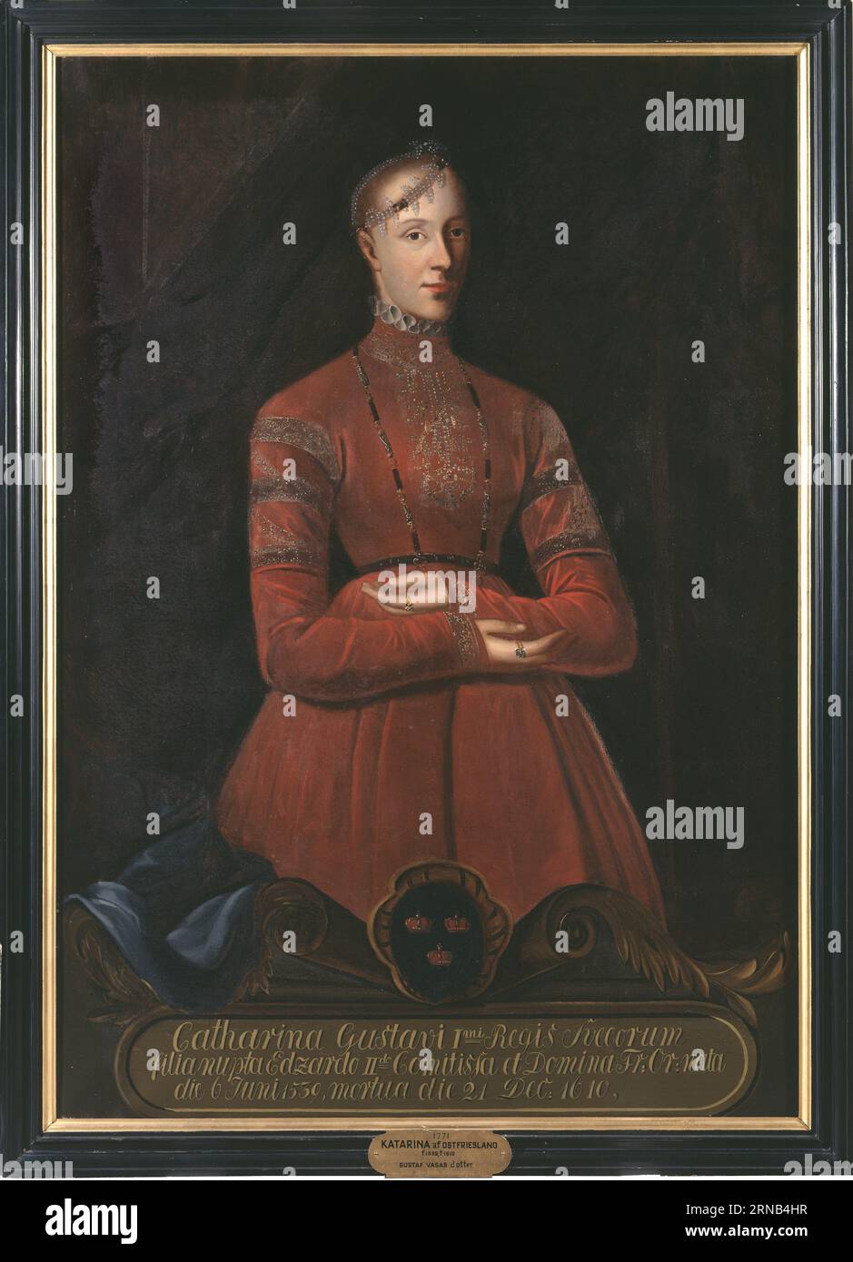Katarina (1539-1610), princess of Sweden, countess of Ostfriesland ...