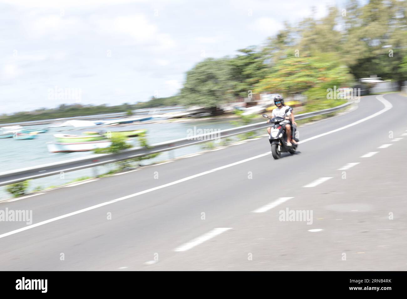 Panning is a photographic technique that combines a slow shutter speed ...