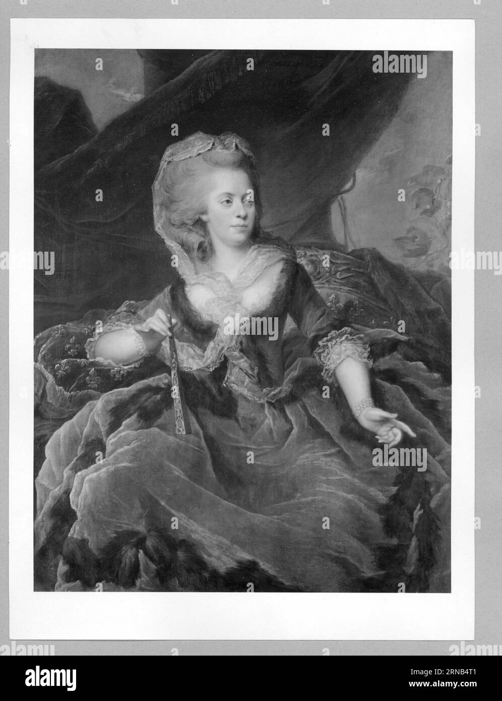 Portrait of Madame Victoire de France 1786 by Johann Ernst Heinsius ...