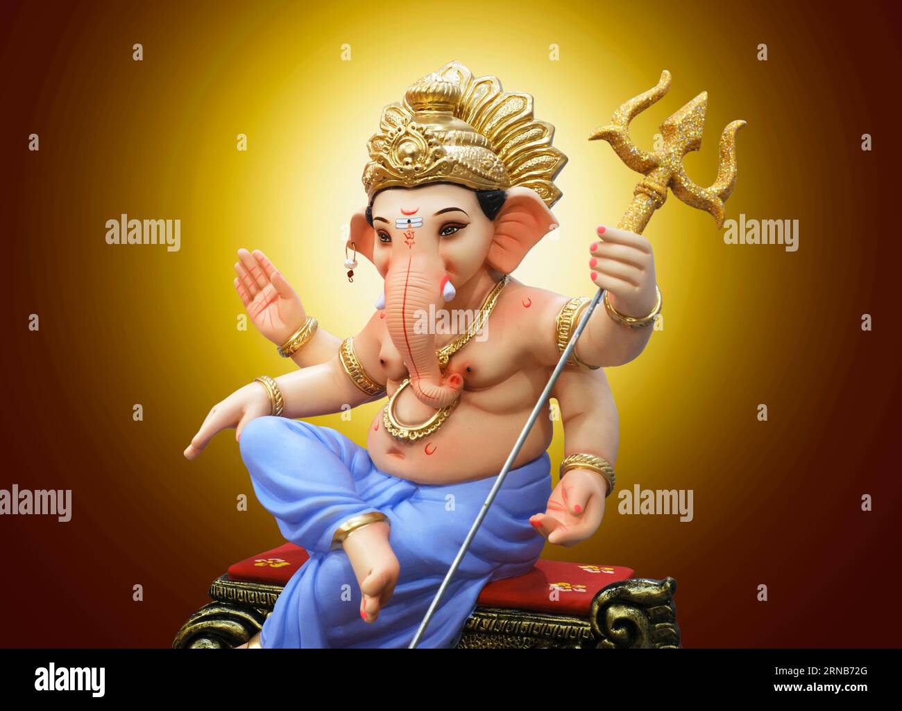 Lord Ganpati colourful background for Ganesh Chaturthi festival, Happy ...