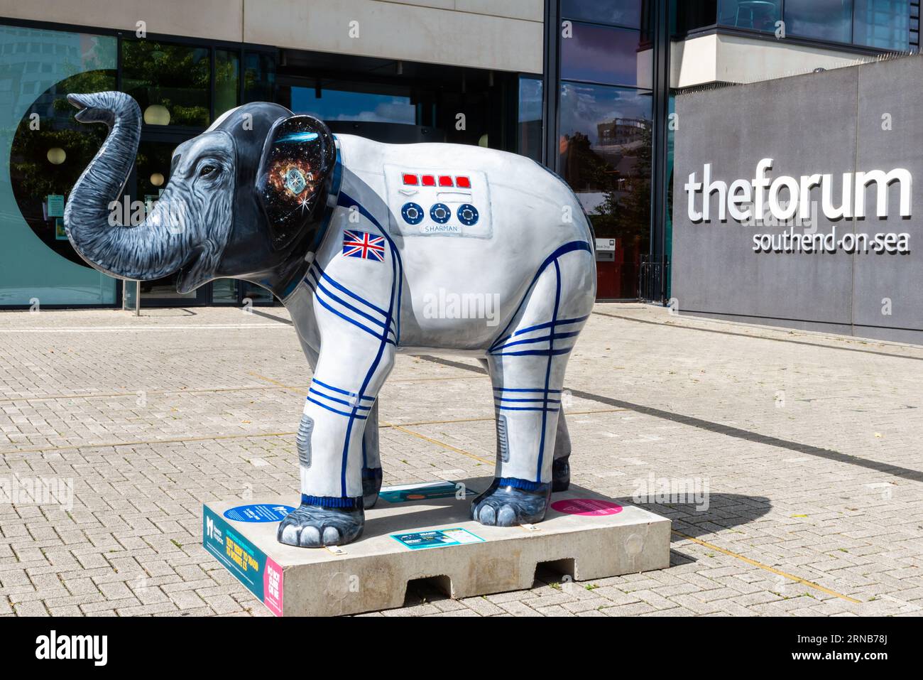 Herd in the City event in Southend on Sea, Essex, UK. One of many ...
