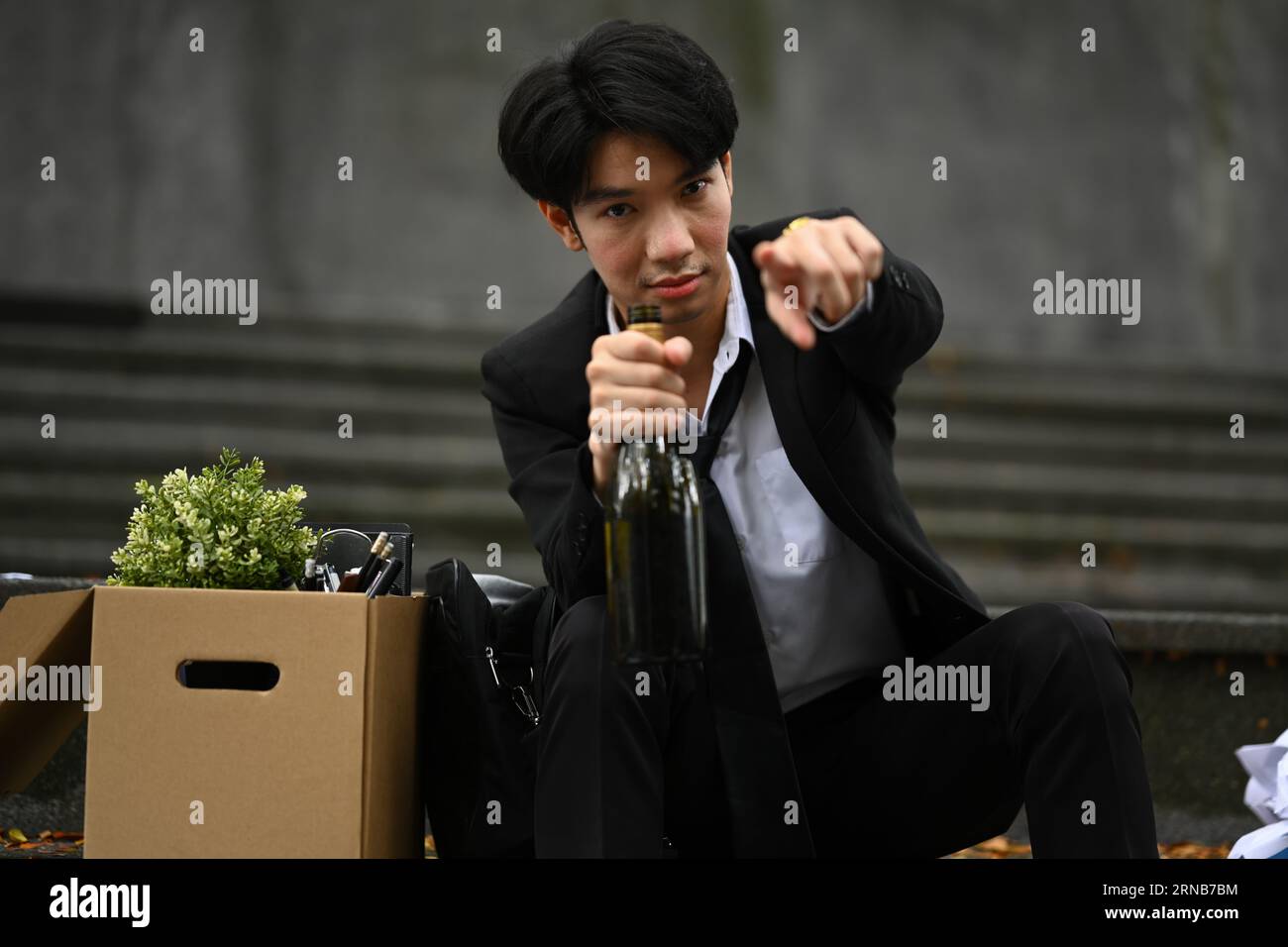 Drunk man leaving hi-res stock photography and images - Alamy
