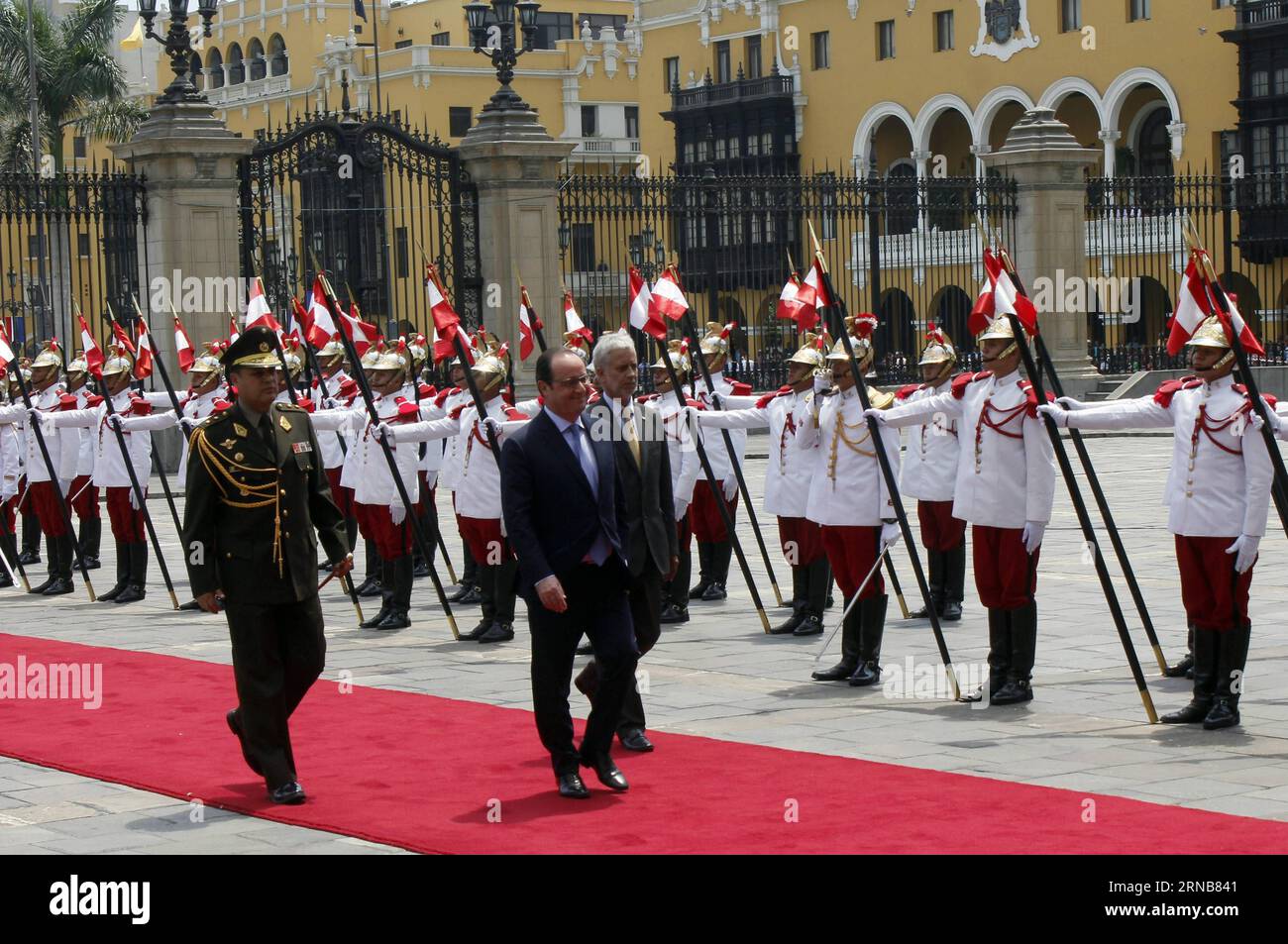 Peru lima france visit hi-res stock photography and images - Alamy