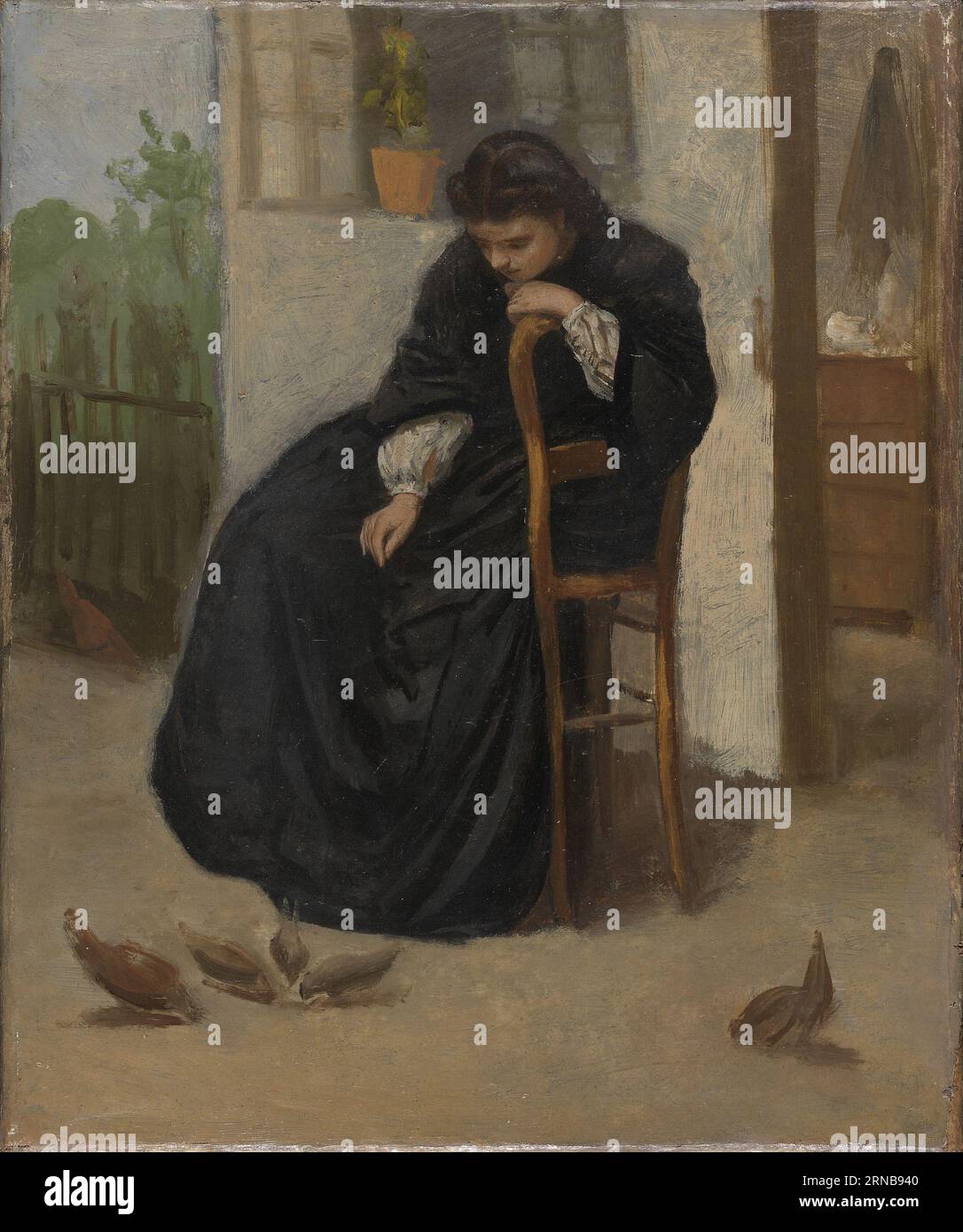 Painting by David Jacobsen Stock Photo - Alamy