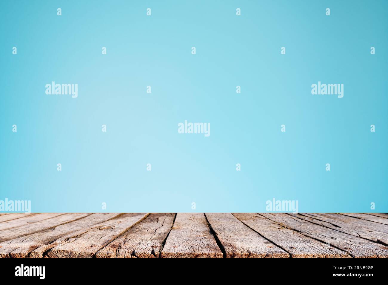 Empty old wooden table hi-res stock photography and images - Alamy