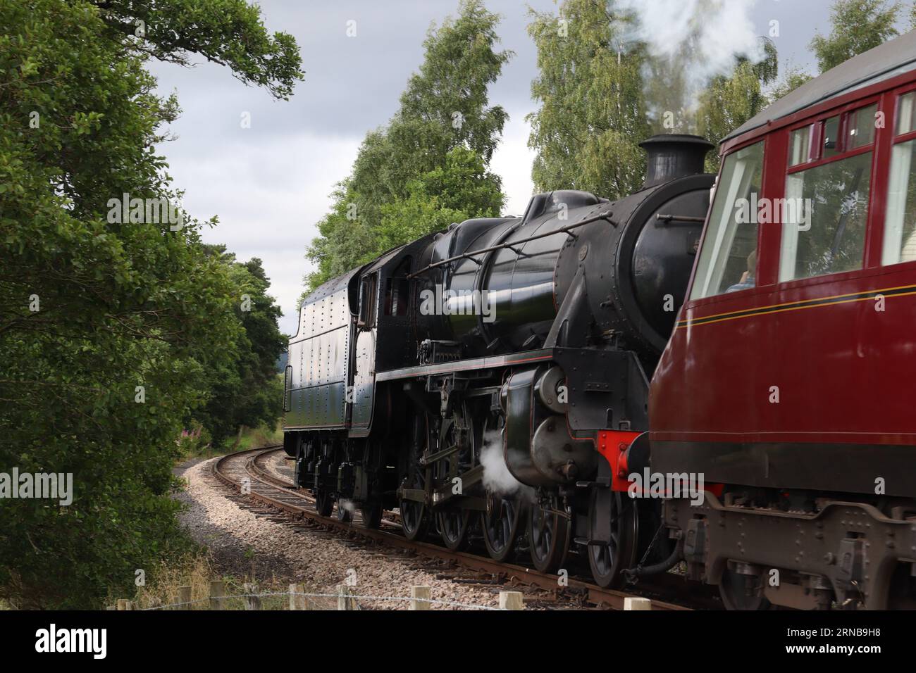 Strathspey steam line hi-res stock photography and images - Alamy
