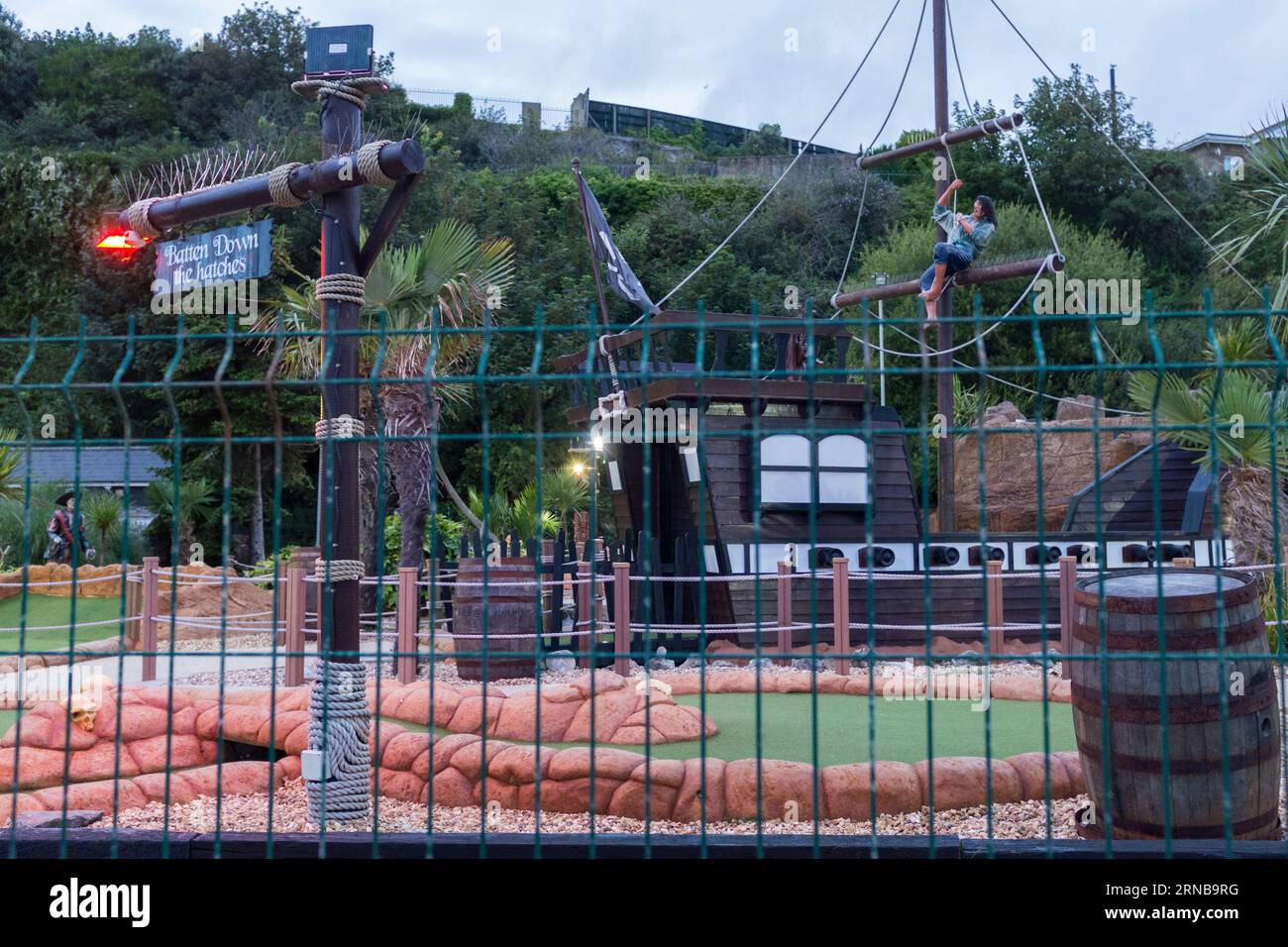 Pirates Cove Fun Park at the Esplanade in Shanklin,Isle of Wight ...