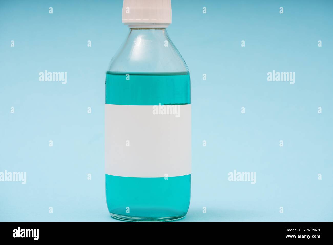 glass bottle with chemicals in biomedical laboratory Stock Photo - Alamy