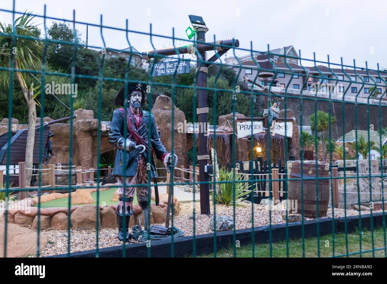 Pirates Cove Fun Park at the Esplanade in Shanklin,Isle of Wight ...