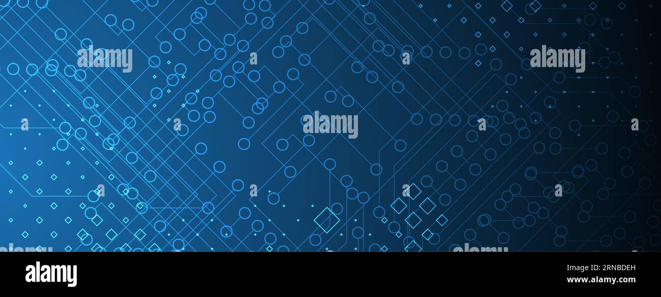 Technology abstract futuristic science background for internet business ...