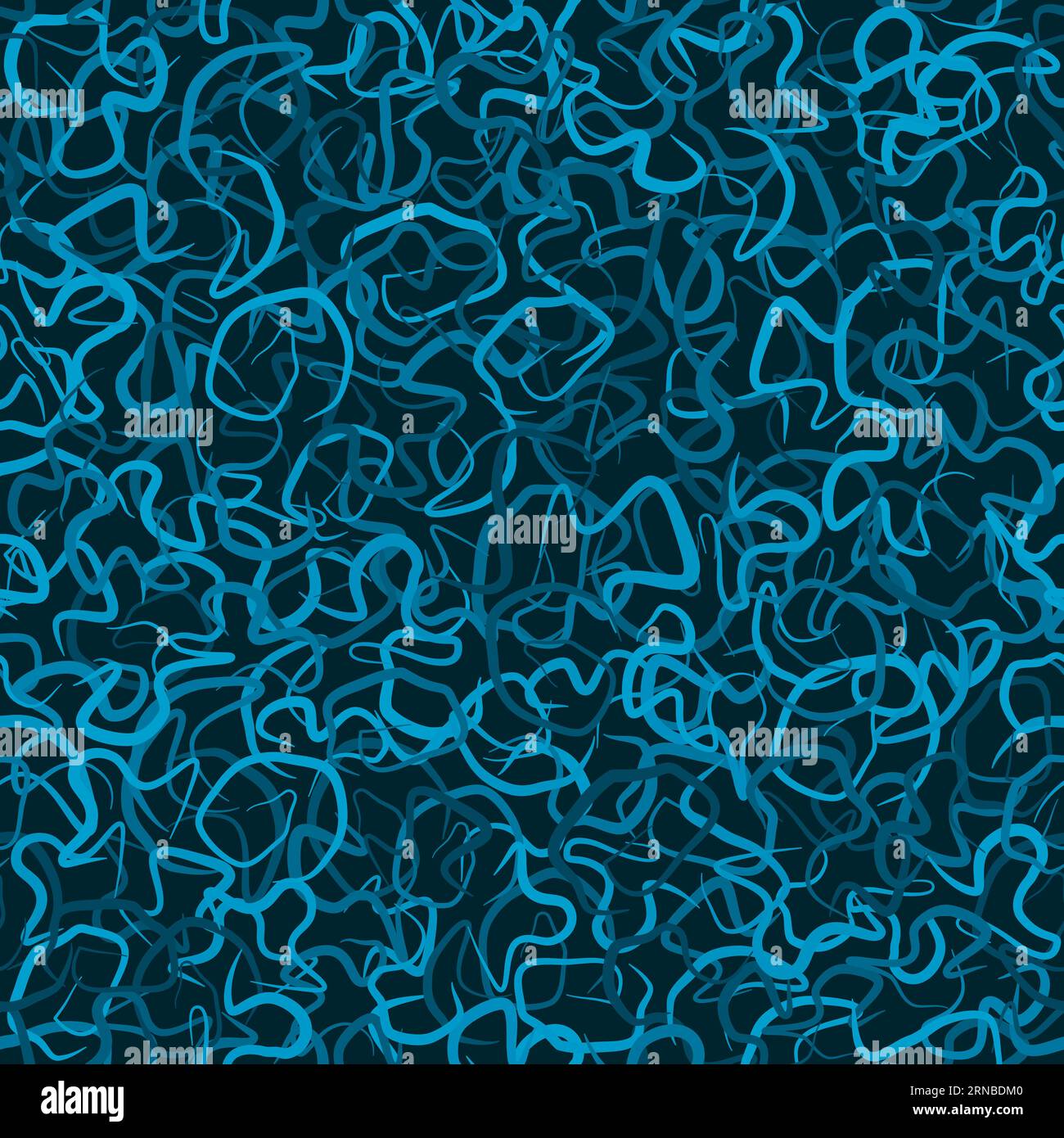 Curly curved random lines Stock Vector Images - Alamy