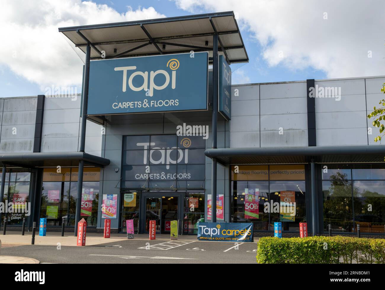 Tapi carpets and floors shop store at Futura Park retail park, Ipswich ...