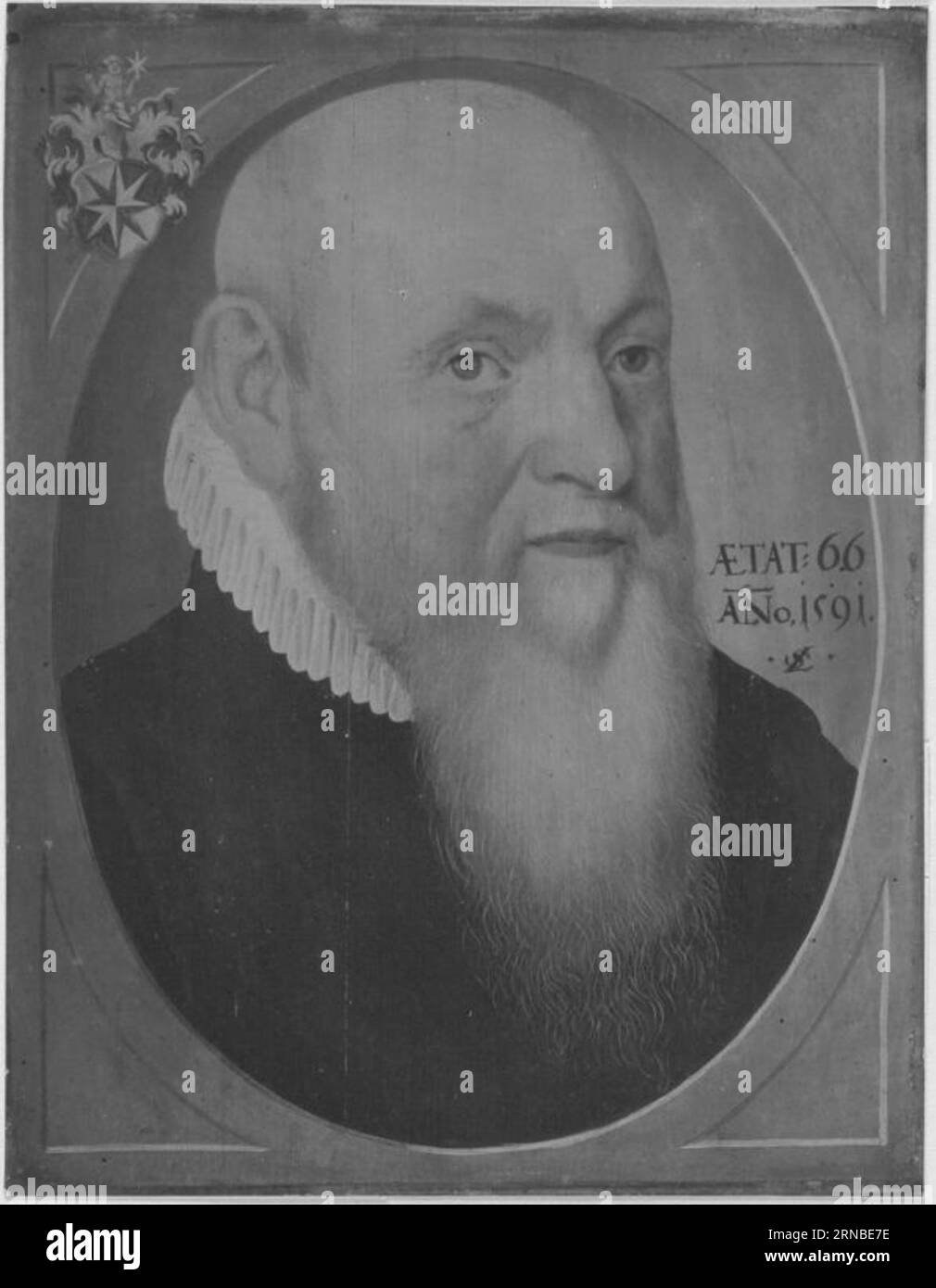 Männliches Bildnis 1591 by Lorenz Strauch Stock Photo - Alamy