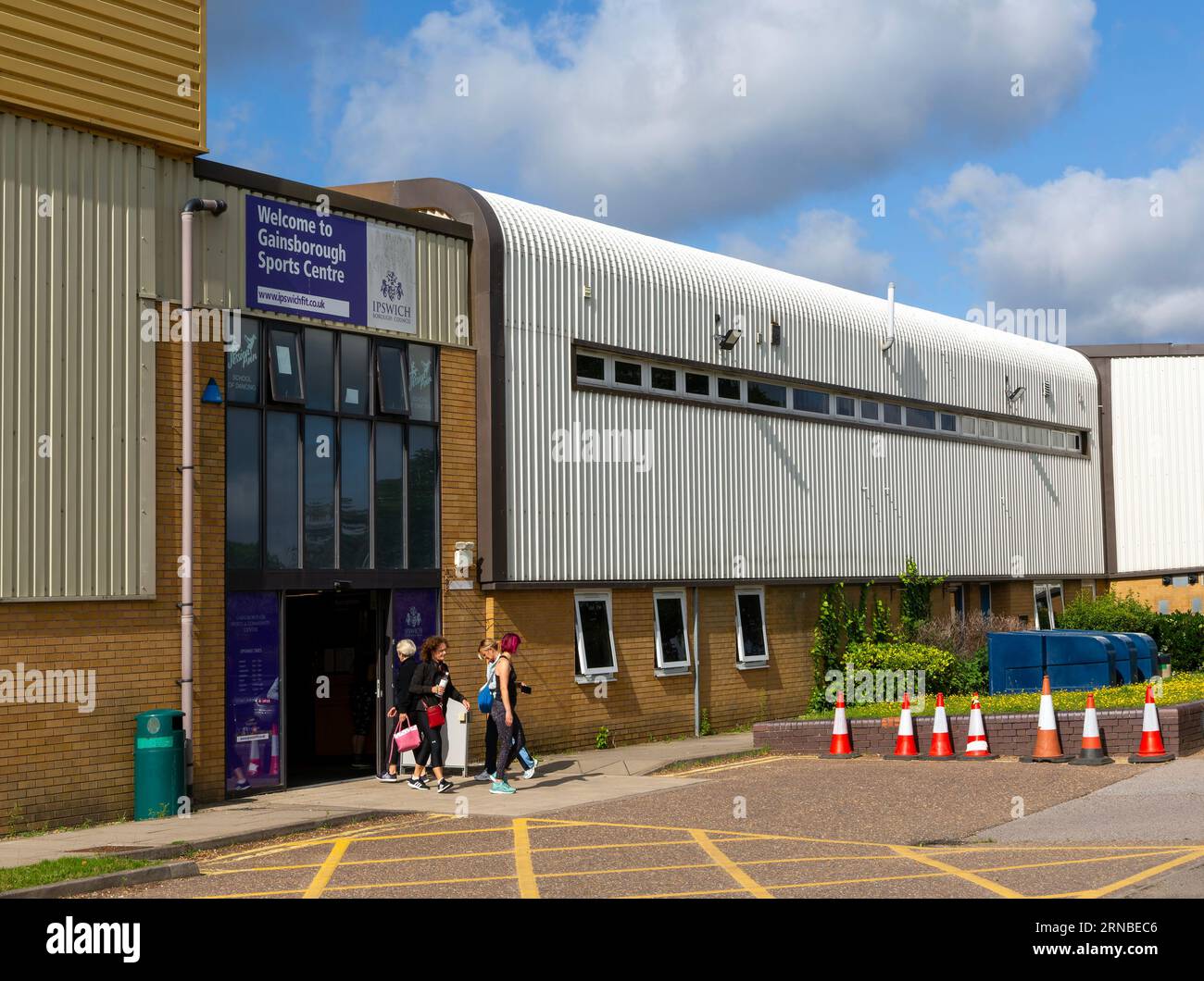 Gainsborough Sports Centre, Gainsborough, Ipswich, Suffolk, England, UK ...