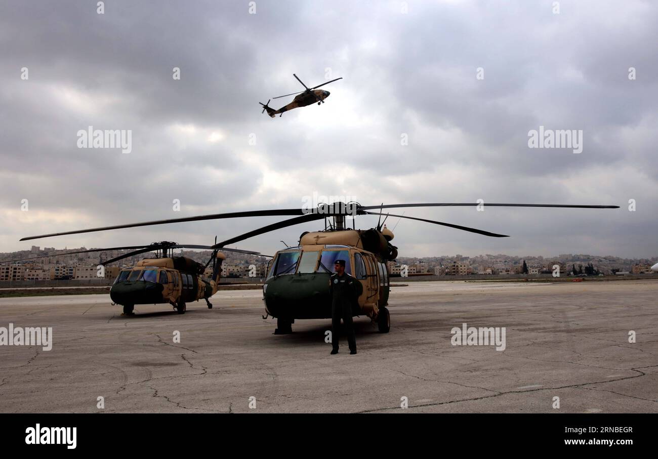 The jordanian helicopter hi-res stock photography and images - Alamy