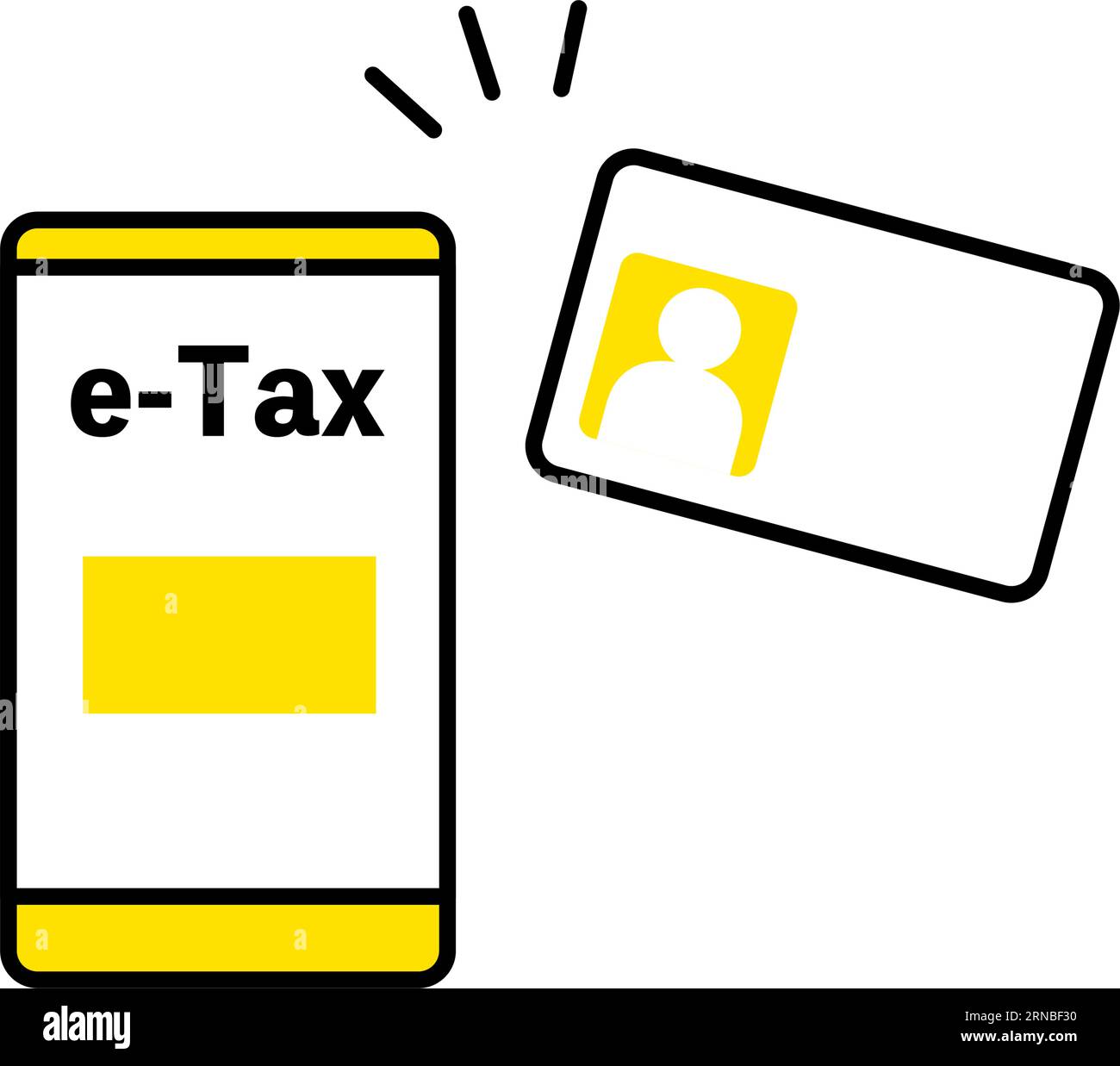 Final tax return procedure with the smartphone, read my number card ...