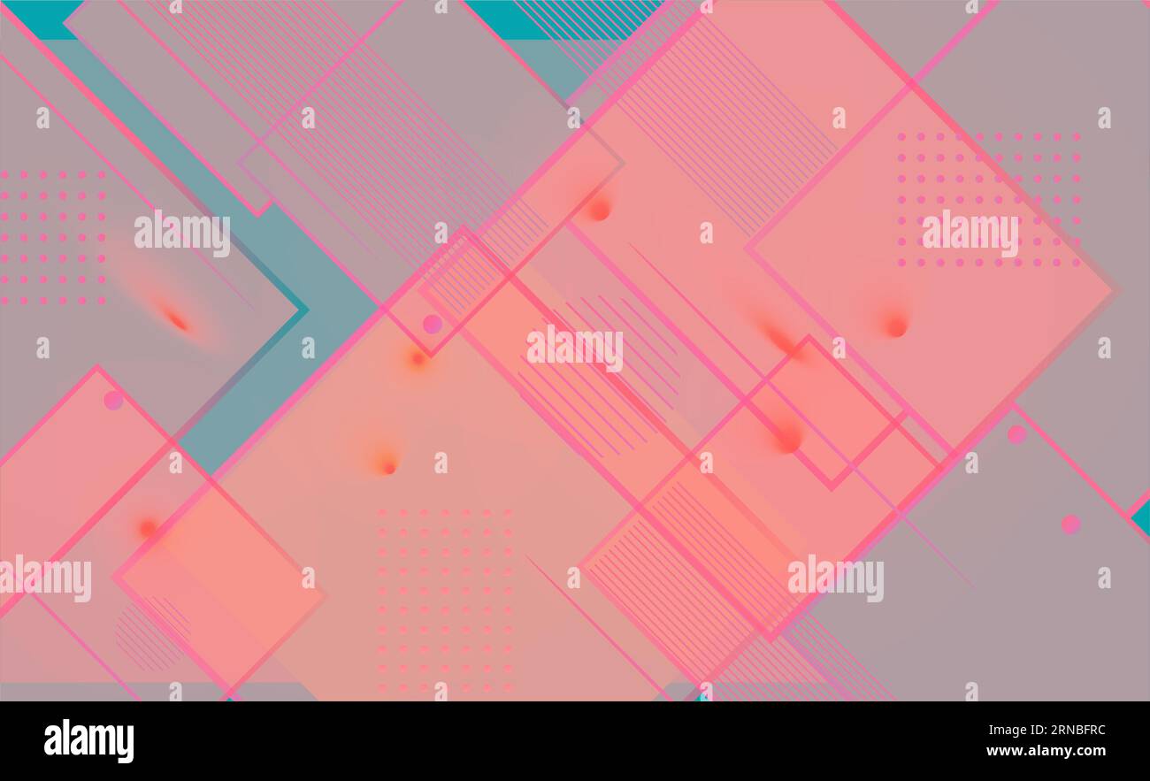 Abstract geometric shapes layout design template. Colorful Poster ...