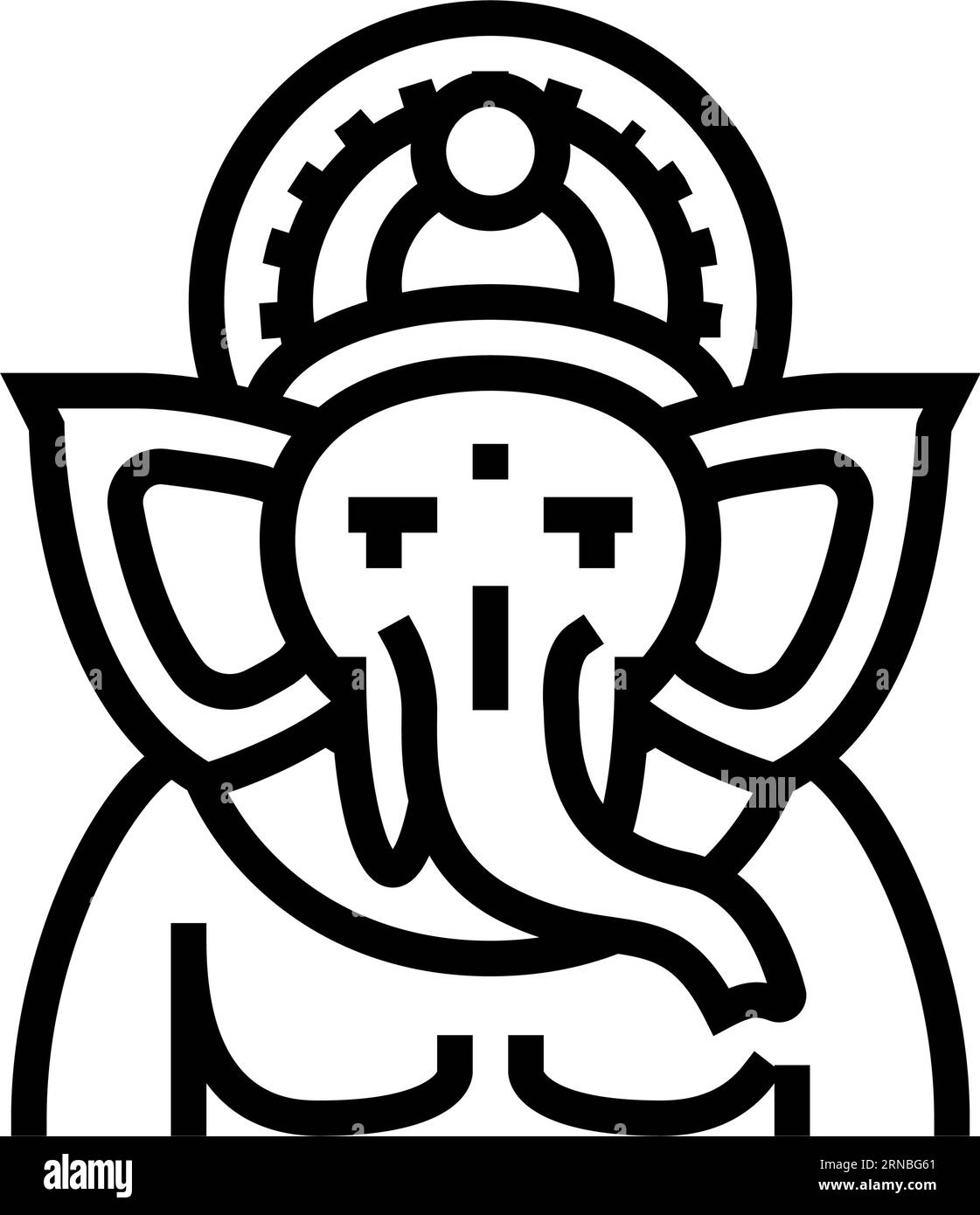 Om Ganesha Vector