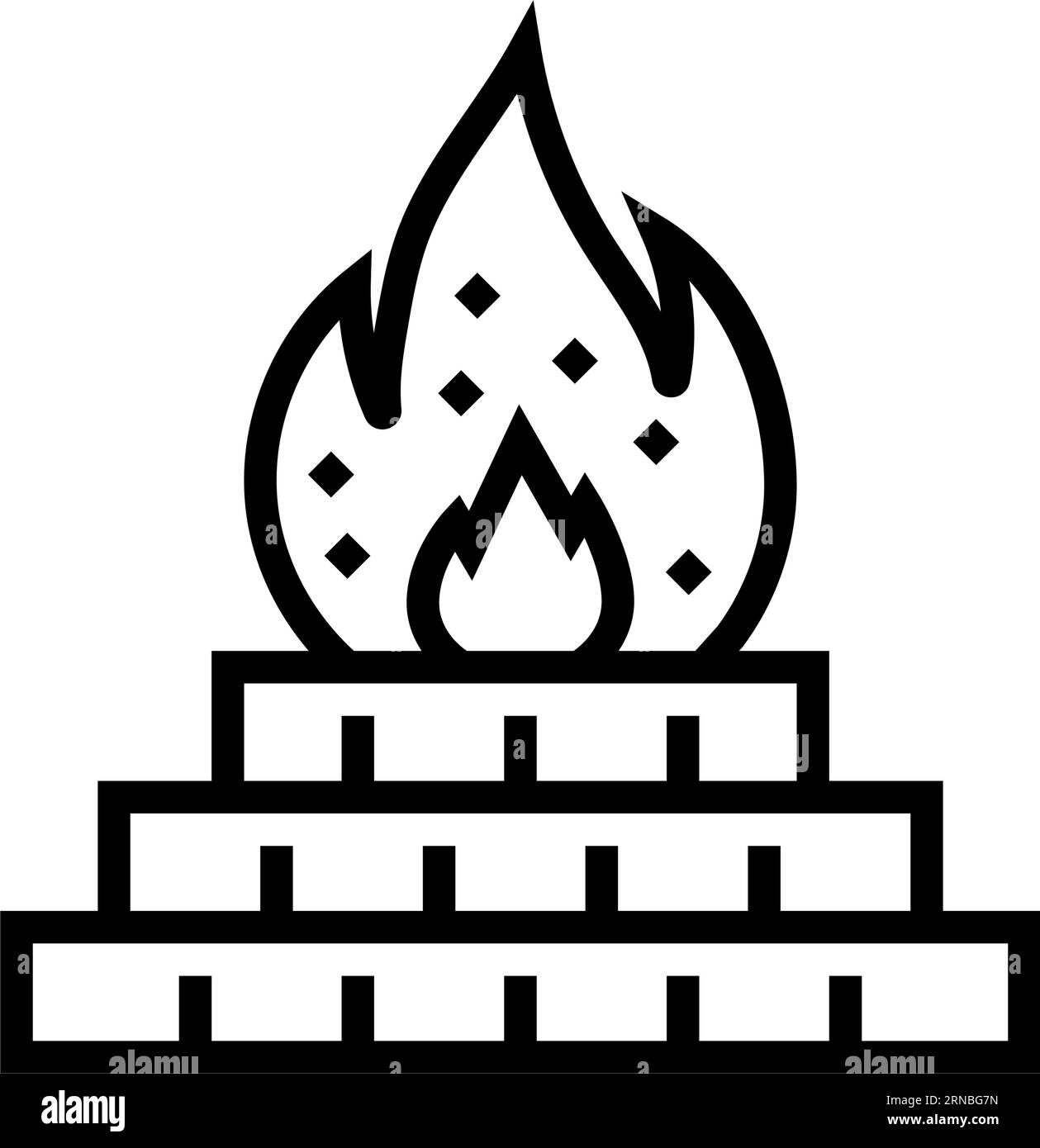 Agni god fire Stock Vector Images - Alamy