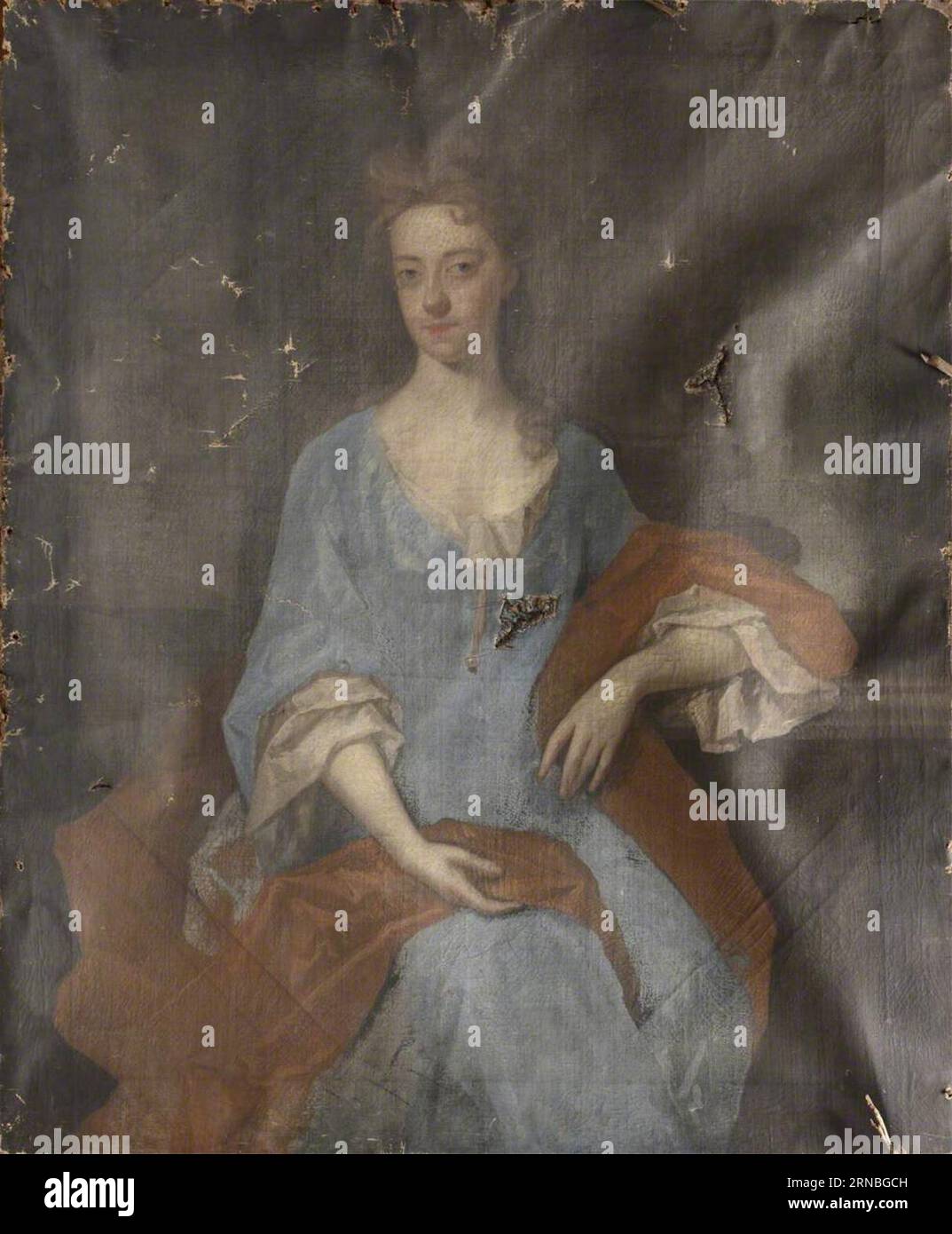 An Unknown Lady circa 1710 by Charles d'Agar Stock Photo - Alamy