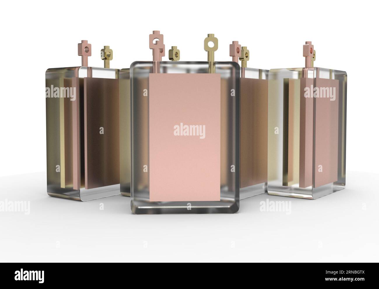 experimental hydrogen batteries for use in vehicles 3D render Stock ...