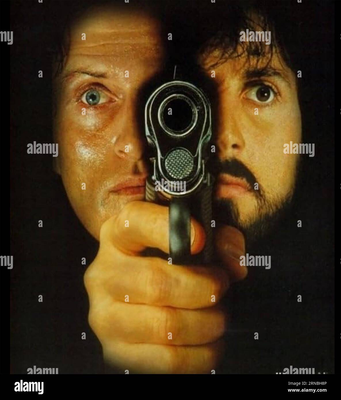 NIGHTHAWKS 1981 Universal Pictures film with Rutger Hauer at left and ...