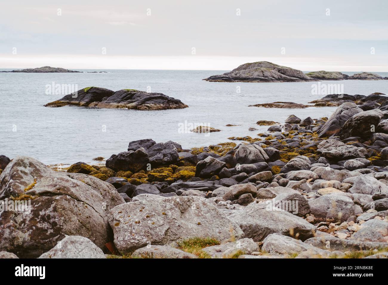 Sea View at Lofoten Islands, Norway Stock Photo - Alamy