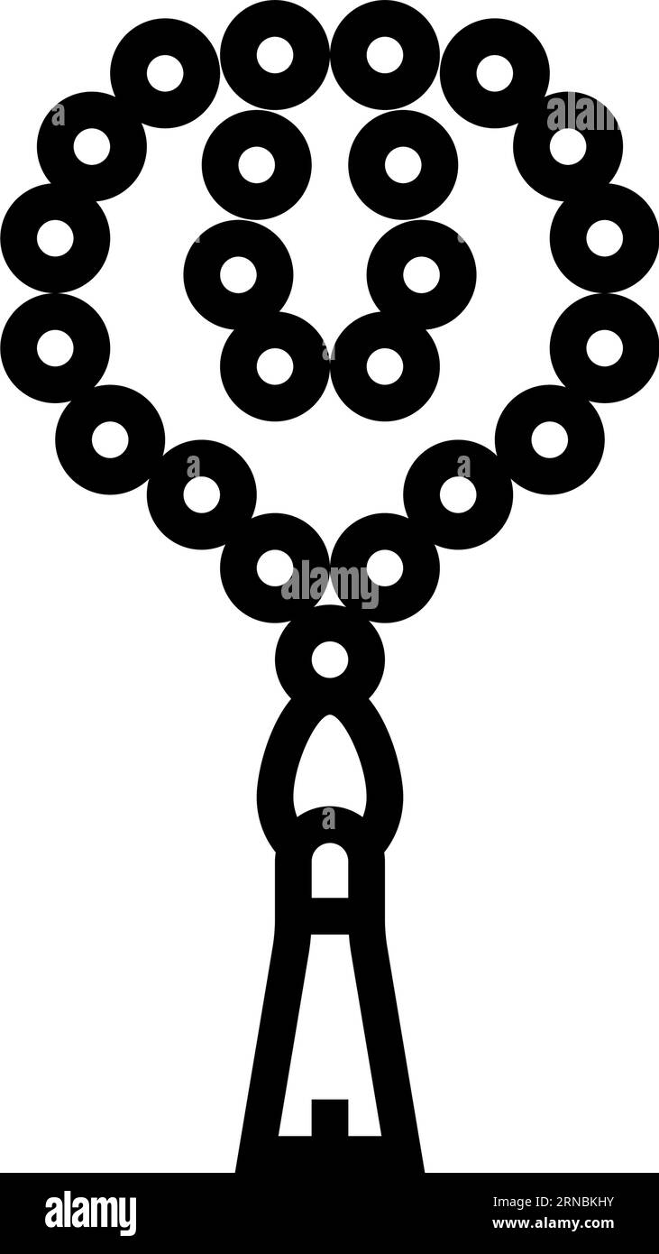 Misbaha Stock Vector Images - Alamy