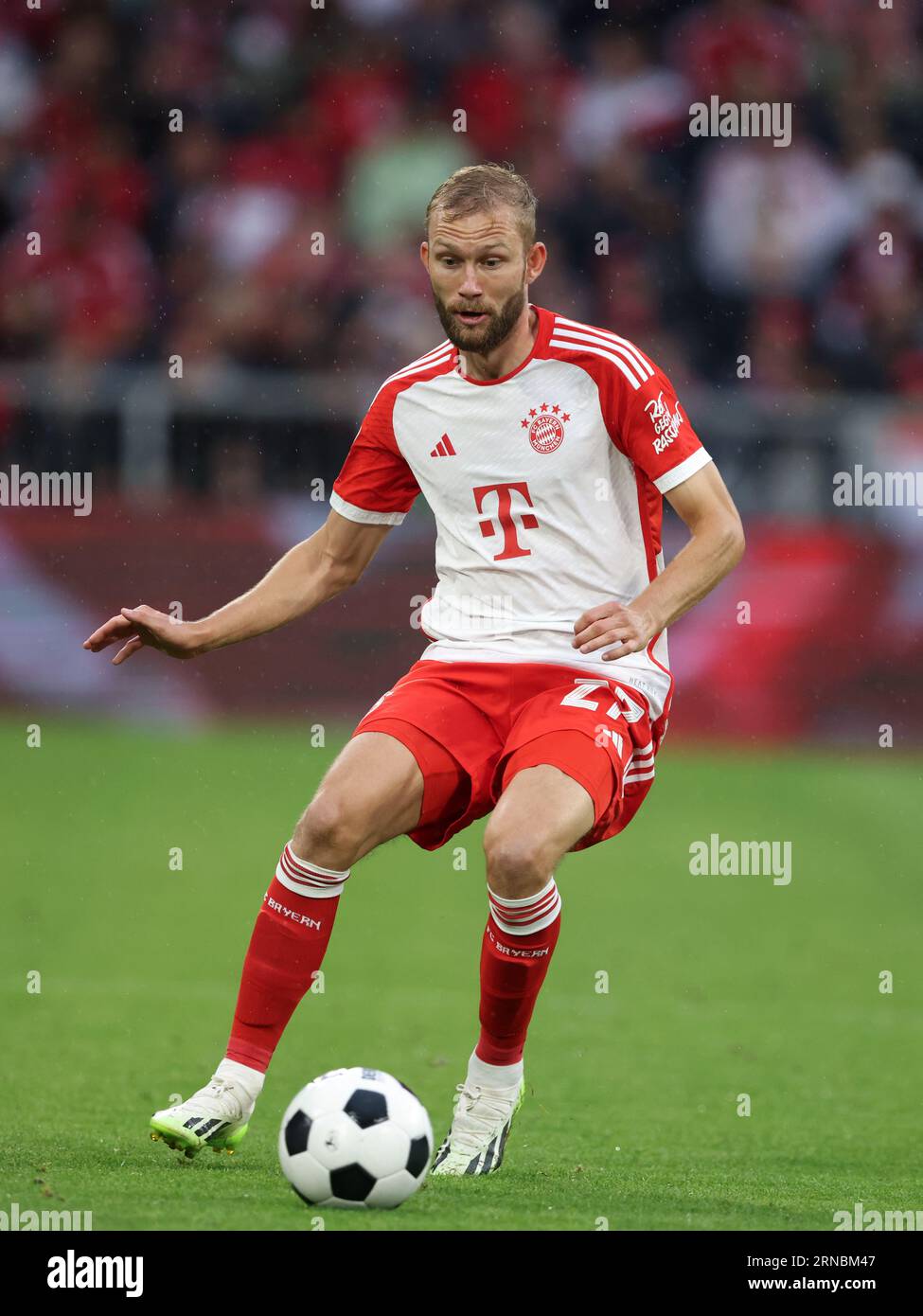 Konrad Laimer of Bayern Muenchen FC Bayern München - FC Augsburg 27.8. ...