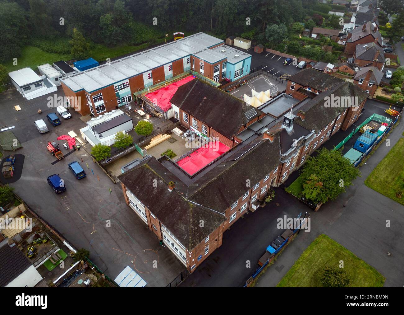 A general view of Abbey Lane Primary School in Sheffield, which has ...