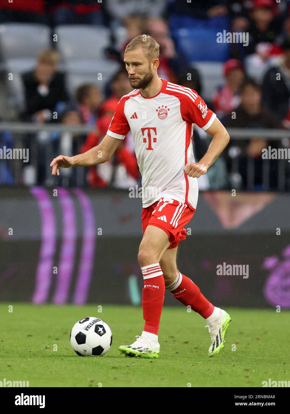 Konrad Laimer of Bayern Muenchen FC Bayern München - FC Augsburg 27.8. ...