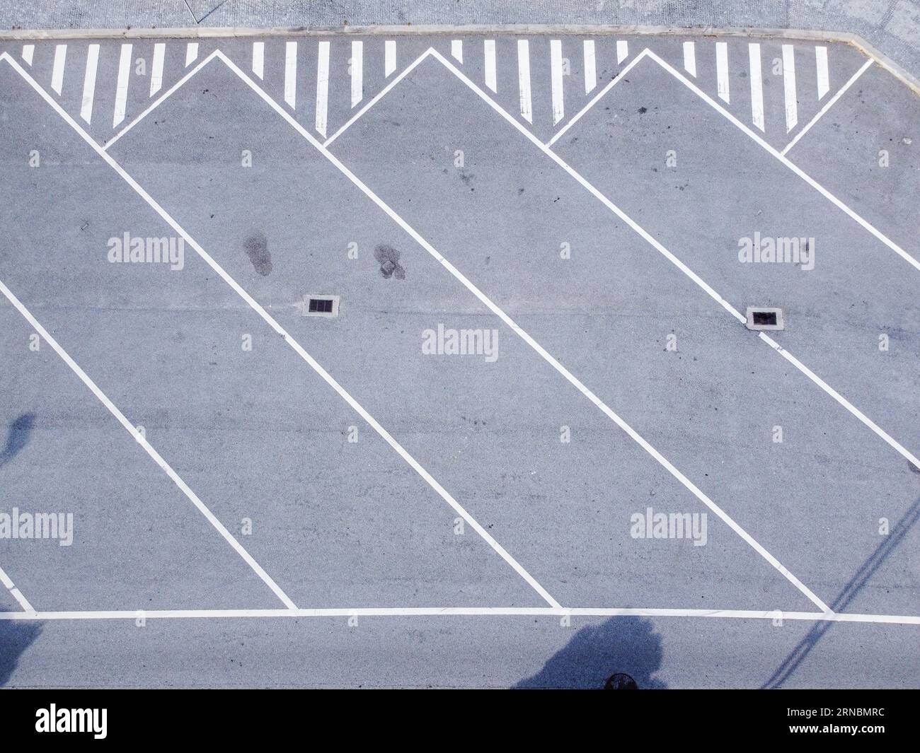 Bus parking aerial hi-res stock photography and images - Alamy