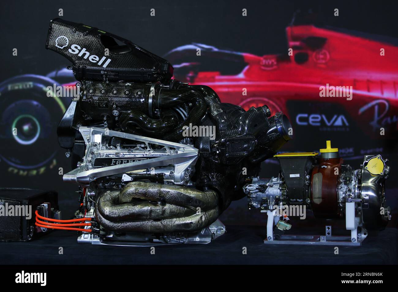 Monza, Italie. 01st Sep, 2023. Engine Scuderia Ferrari SF-23 ...