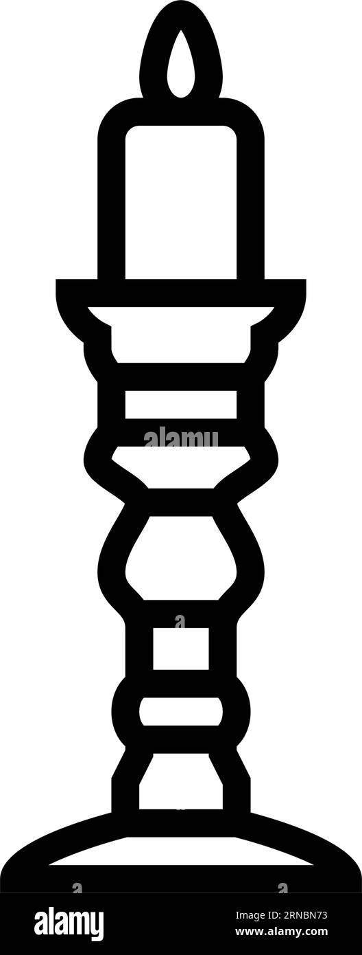 Shabbat Candlesticks Drawings