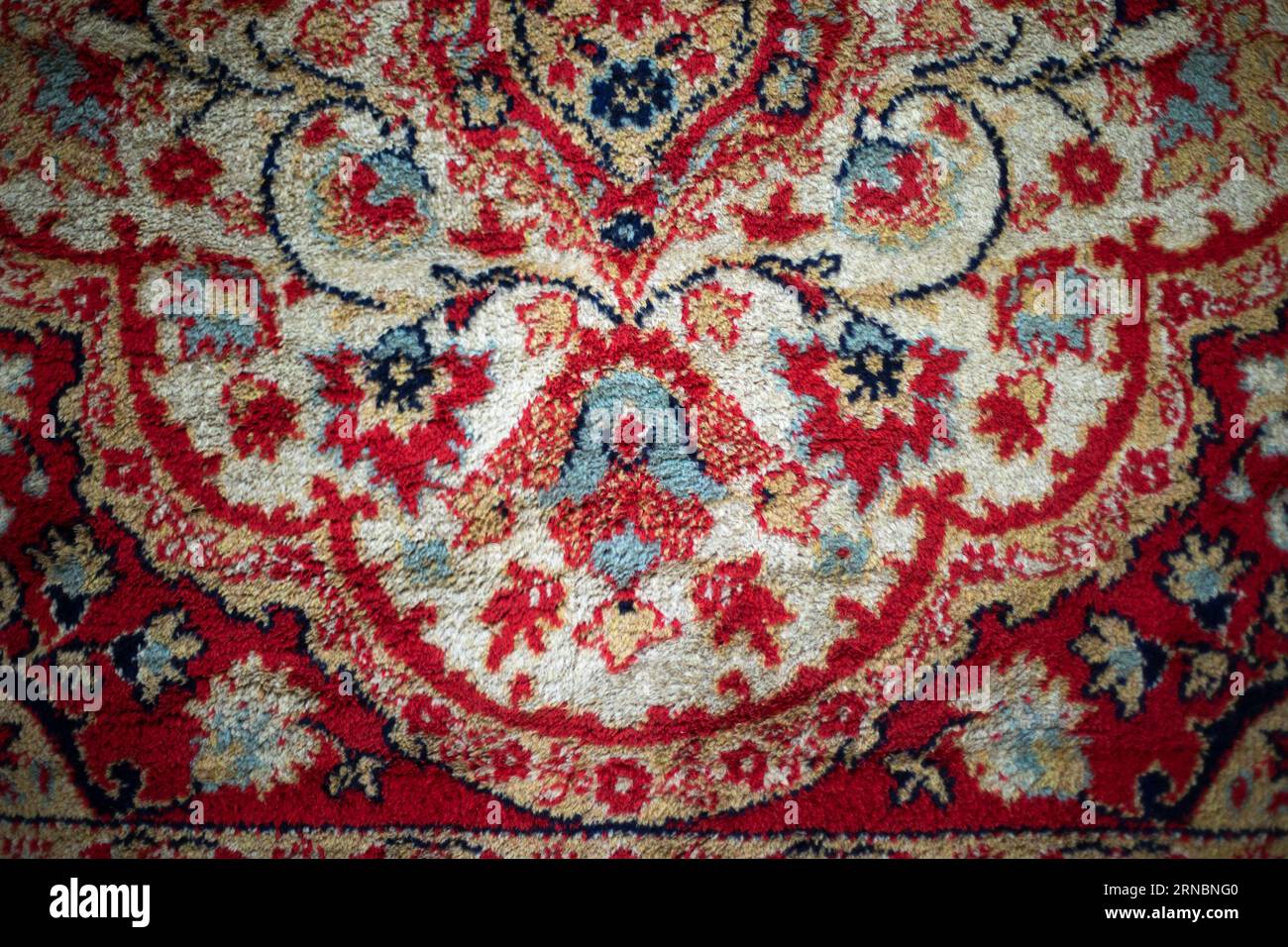 Old Red Carpet. Carpet texture. Fabric product Stock Photo - Alamy