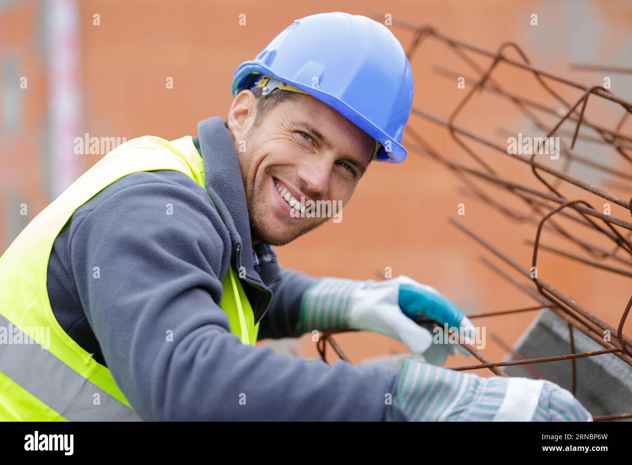 Reinforced steel fixing hi-res stock photography and images - Alamy