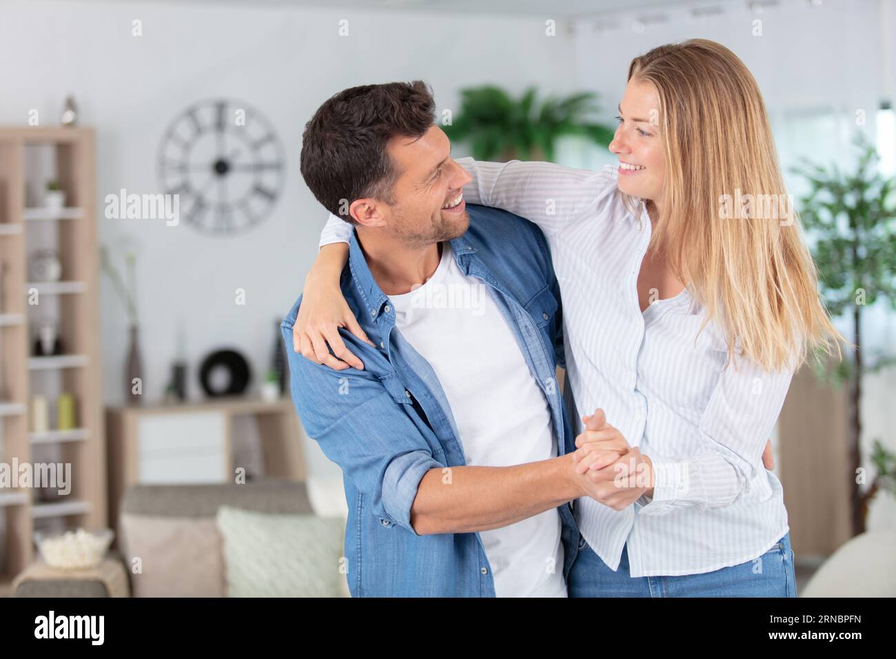 Couple waltzing hi-res stock photography and images - Alamy