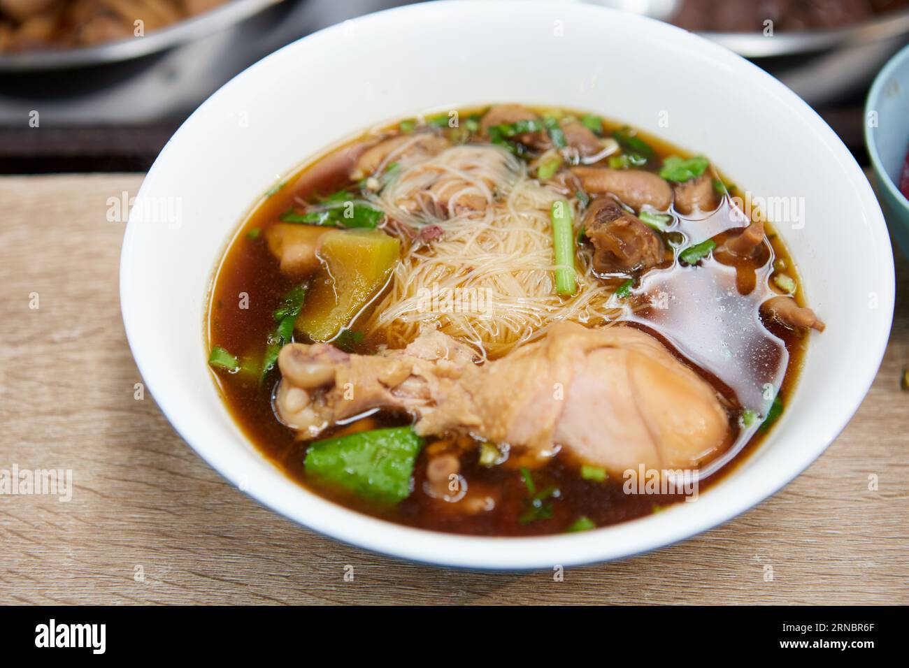 Rice vermicelli noodles braised hi-res stock photography and images - Alamy