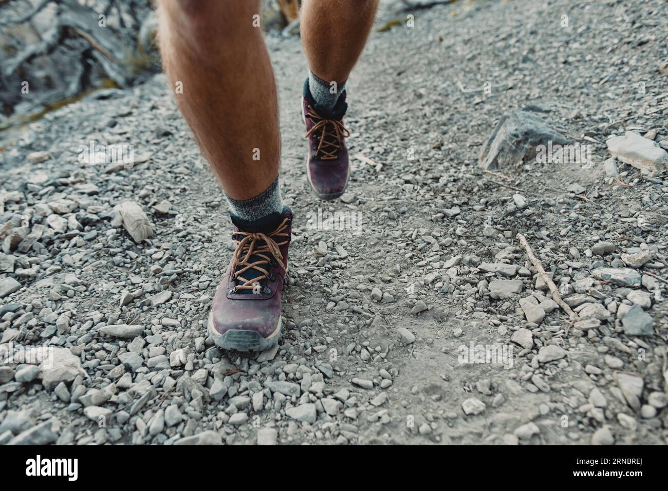 Rocky boots hi-res stock photography and images - Alamy