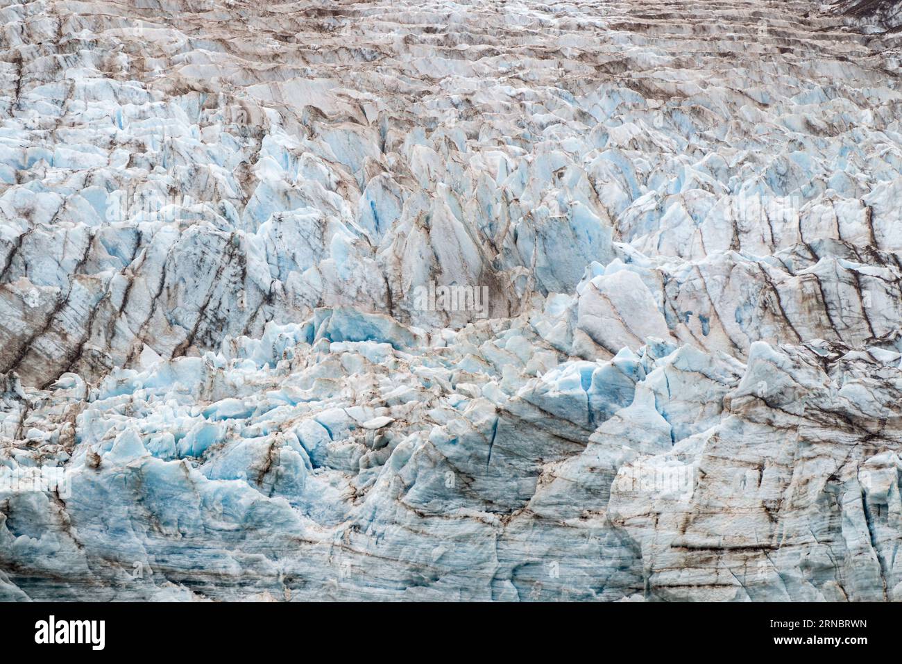 Glacier details of blue and white ice Stock Photo - Alamy