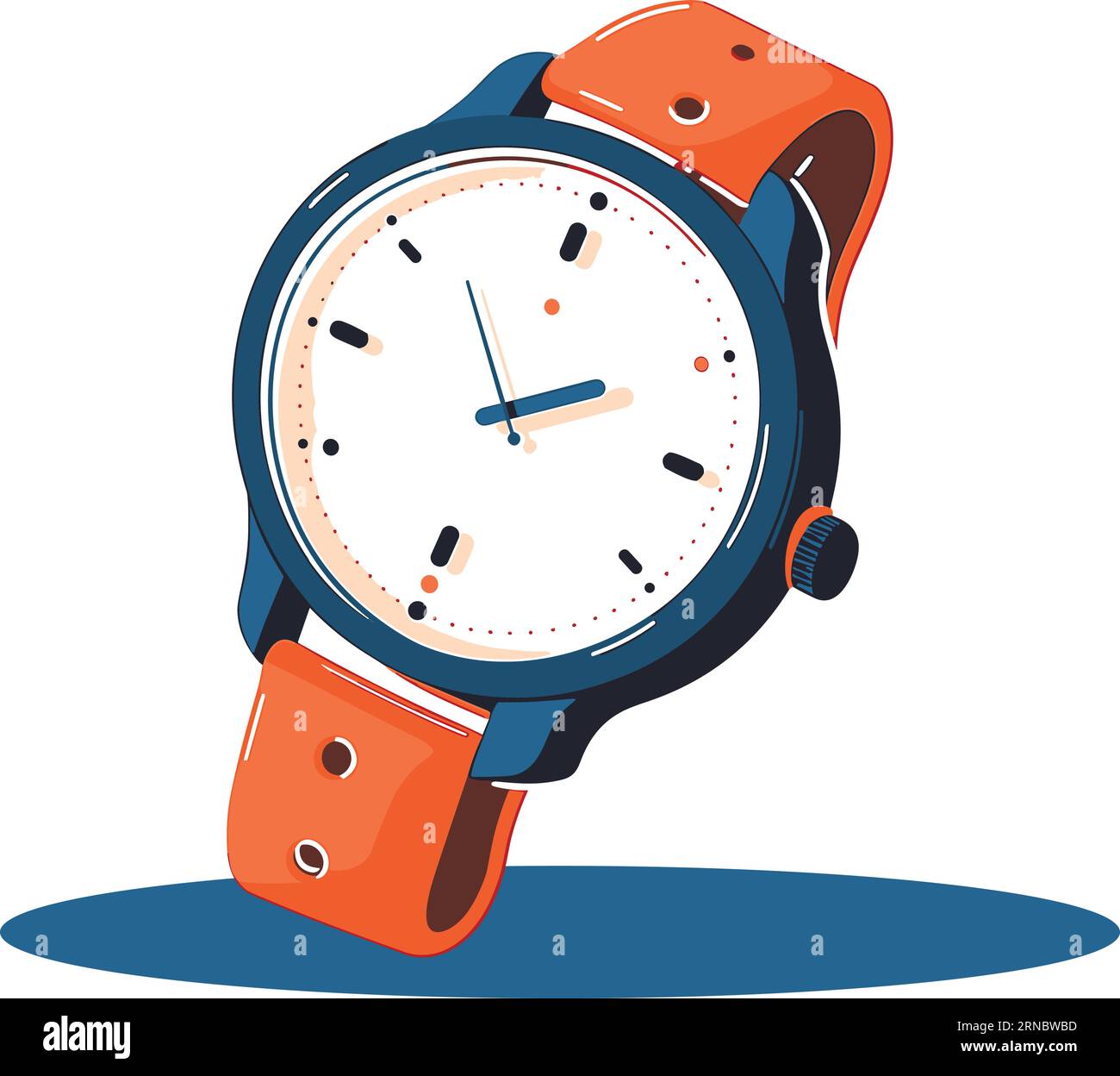 Wristwatch information Stock Vector Images - Alamy