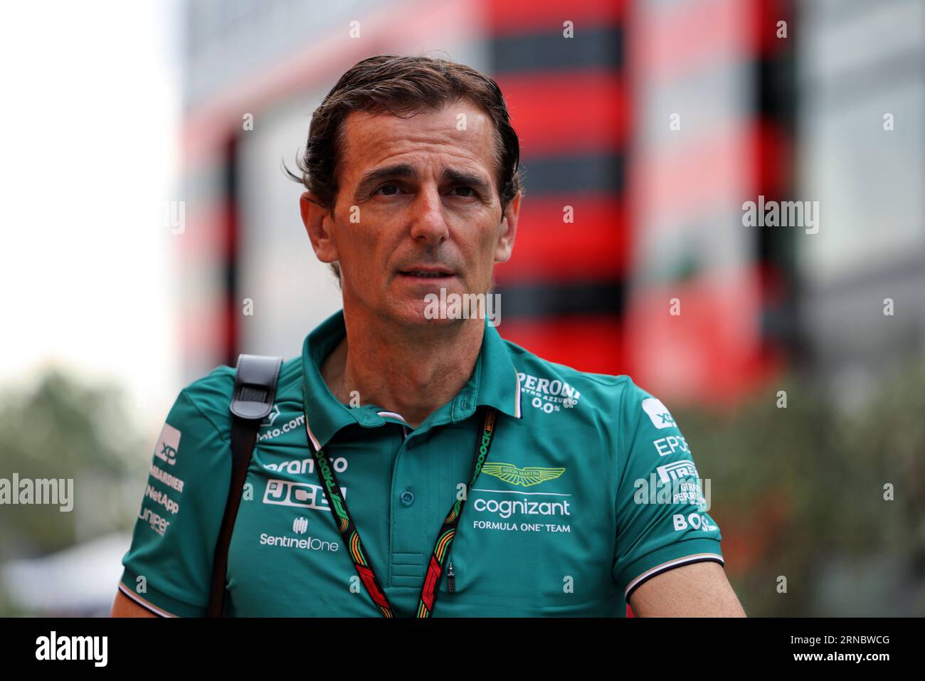 Monza, Italy. 01st Sep, 2023. Pedro De La Rosa (ESP) Aston Martin F1 Team, Team Ambassador. 01. ...