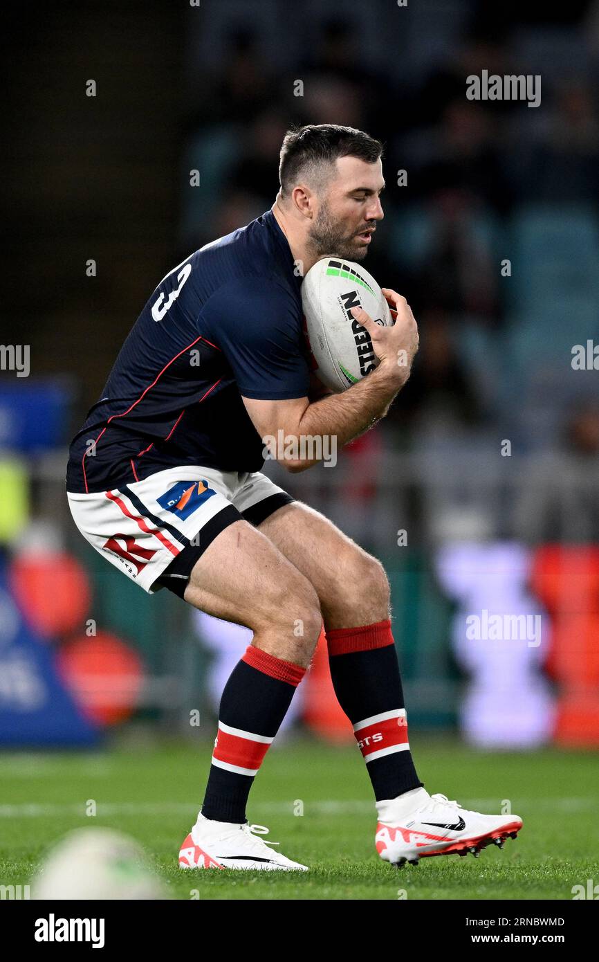 Sydney, Australia. 01st Sep, 2023. James Tedesco of the Roosters during ...