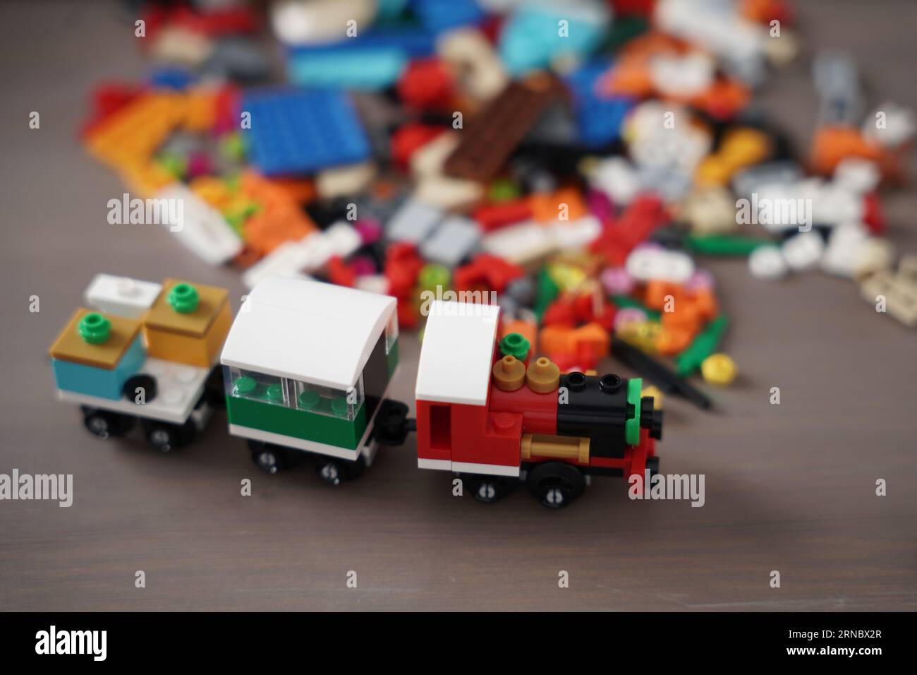 Lego brick top hi-res stock photography and images - Alamy