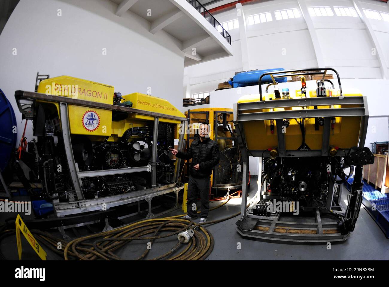 SHANGHAI, March 12, 2016 -- Zhao Min, a staff member of the State Key ...