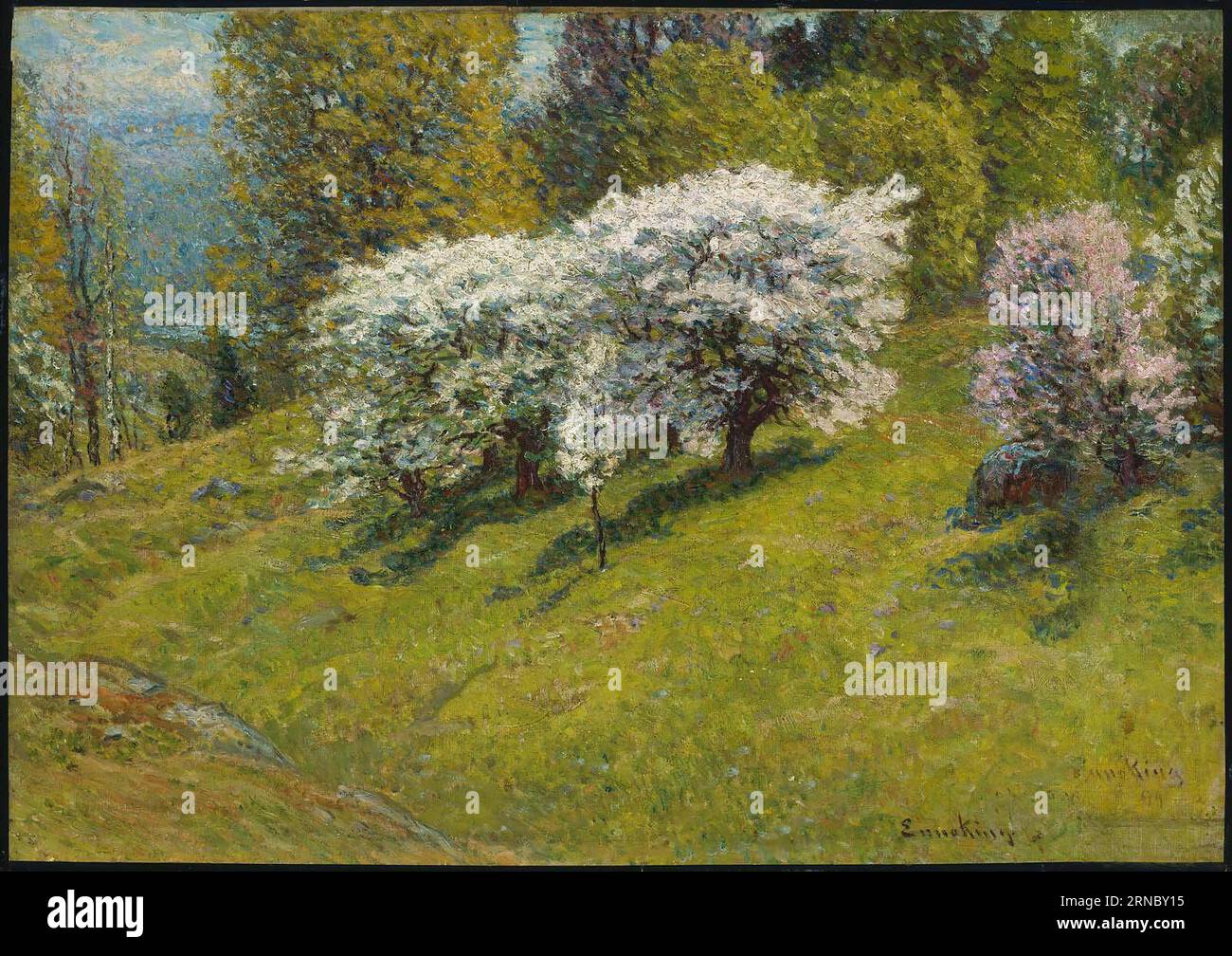 John joseph enneking hi-res stock photography and images - Alamy