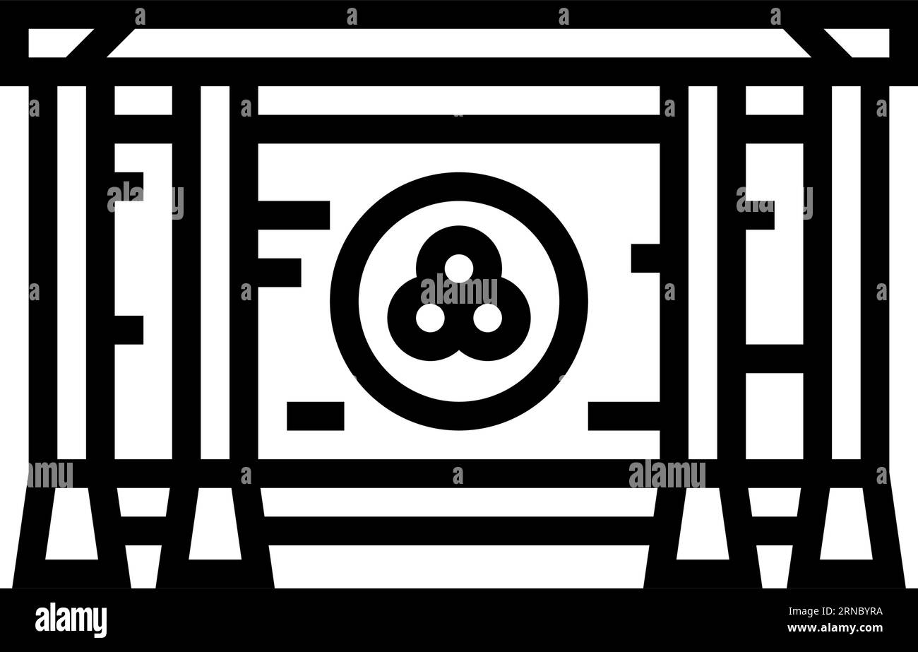 saisen monetary offering shintoism line icon vector illustration Stock Vector Image & Art - Alamy