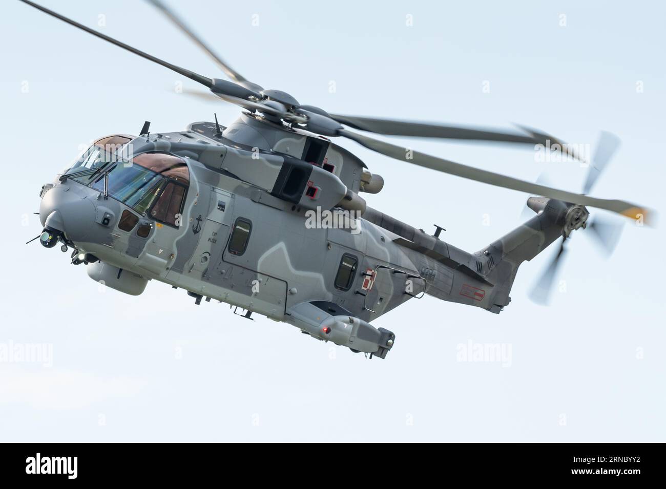 An AgustaWestland AW101 helicopter of the Polish Navy Stock Photo - Alamy